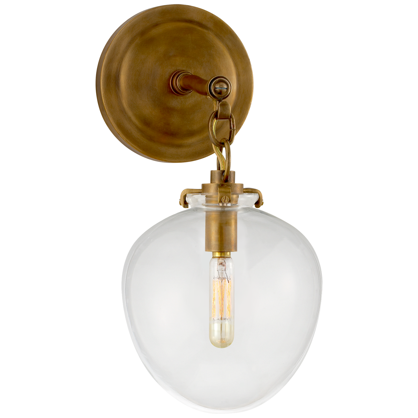 Katie Small Acorn (?) Sconce – OAKSTREET